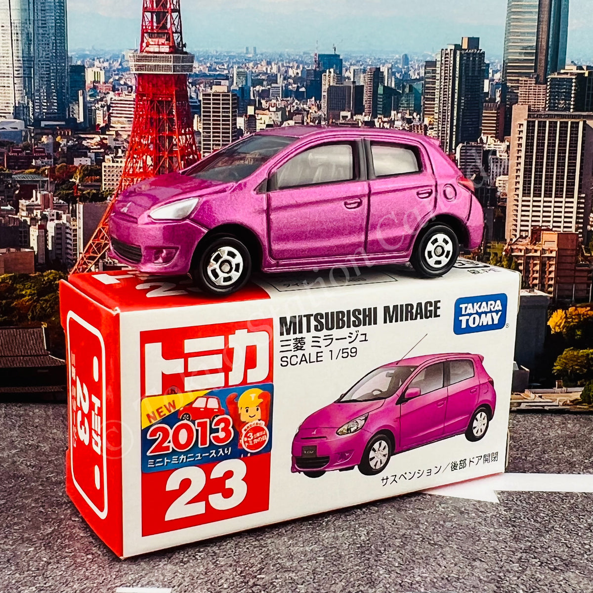 TOMICA 23 Mitsubishi Mirage 4904810471172 – Tokyo Station