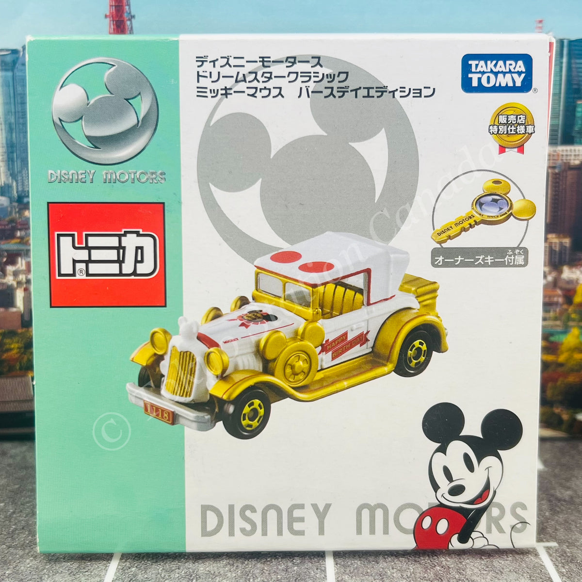 TOMICA Disney Motors Dream Star Classic Micky Mouse Birthday Edition – Tokyo Station