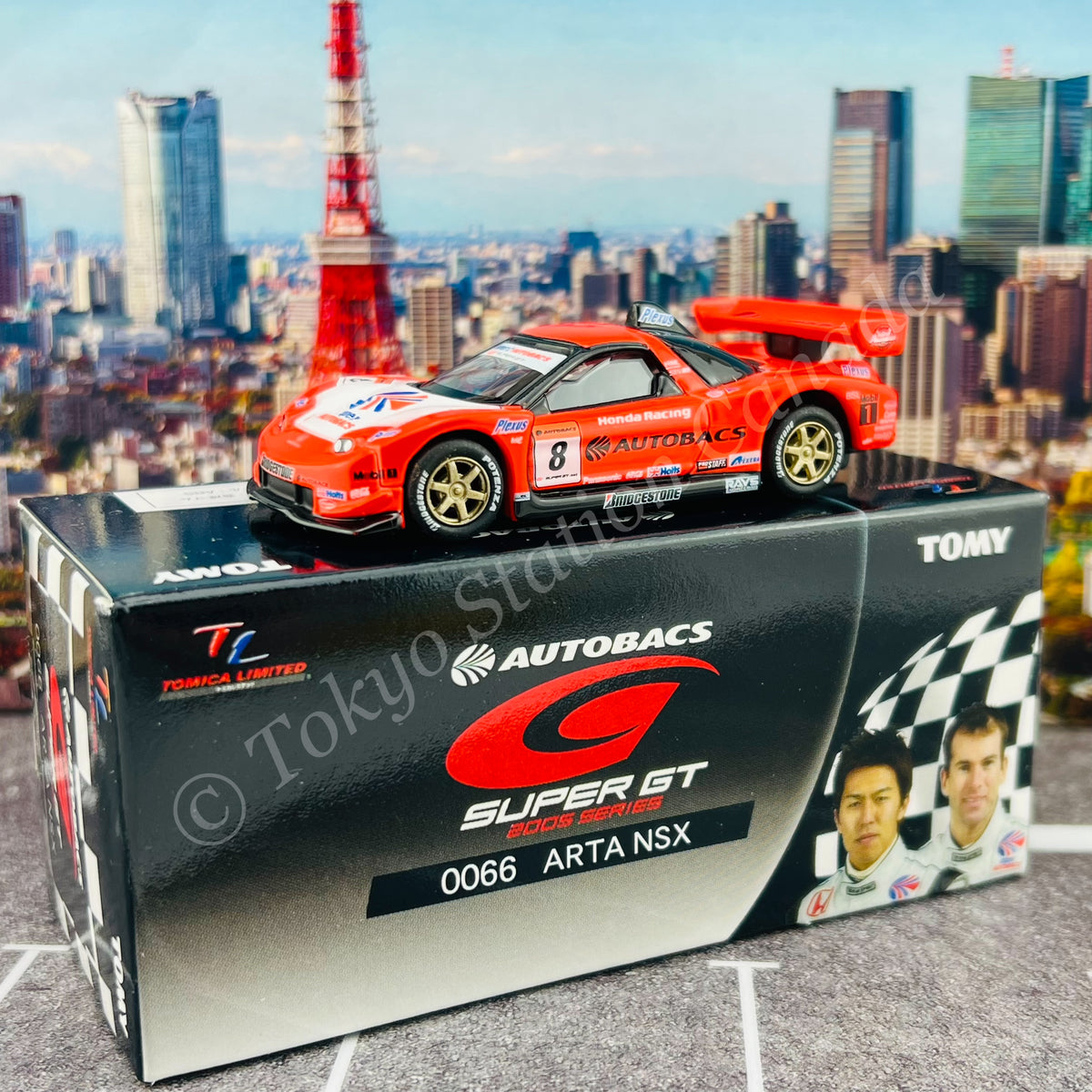 TOMY TOMICA LIMITED Autobacs SUPER GT 2005 Series - ARTA NSX 0066 – Tokyo Station