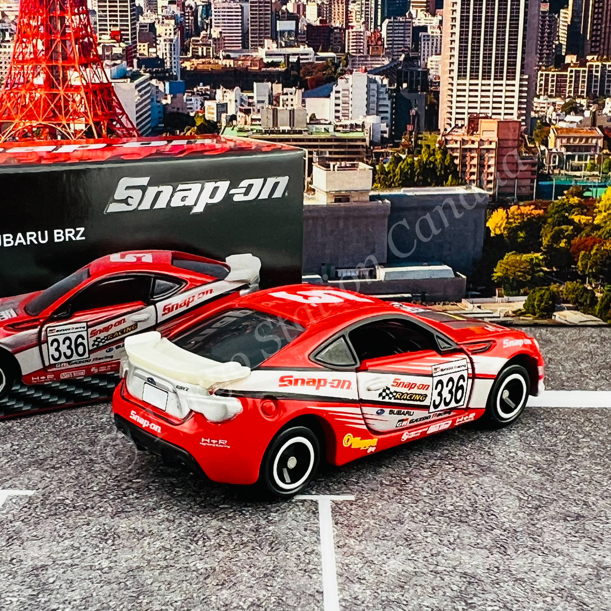 TOMICA Snap-On Subaru BRZ #336 (4547230125098) – Tokyo Station