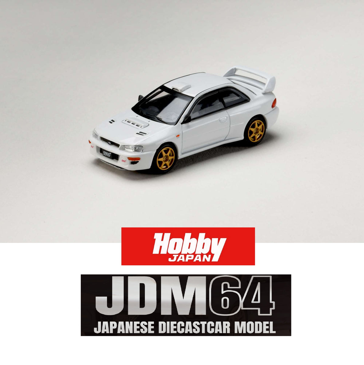 HOBBY JAPAN JDM64 1/64 SUBARU Impreza-22B STi Version (GC8) JDM STYLE – Tokyo Station
