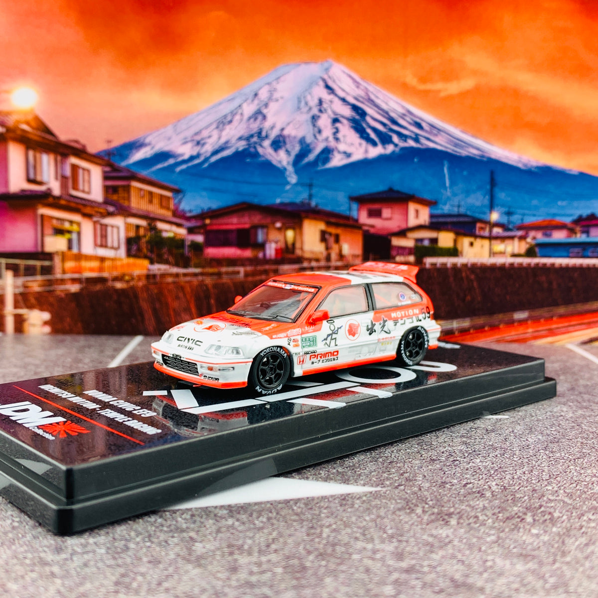 Inno64 Jdm Collection Honda Civic Ef9 Idemitsu Motion Temple Racing