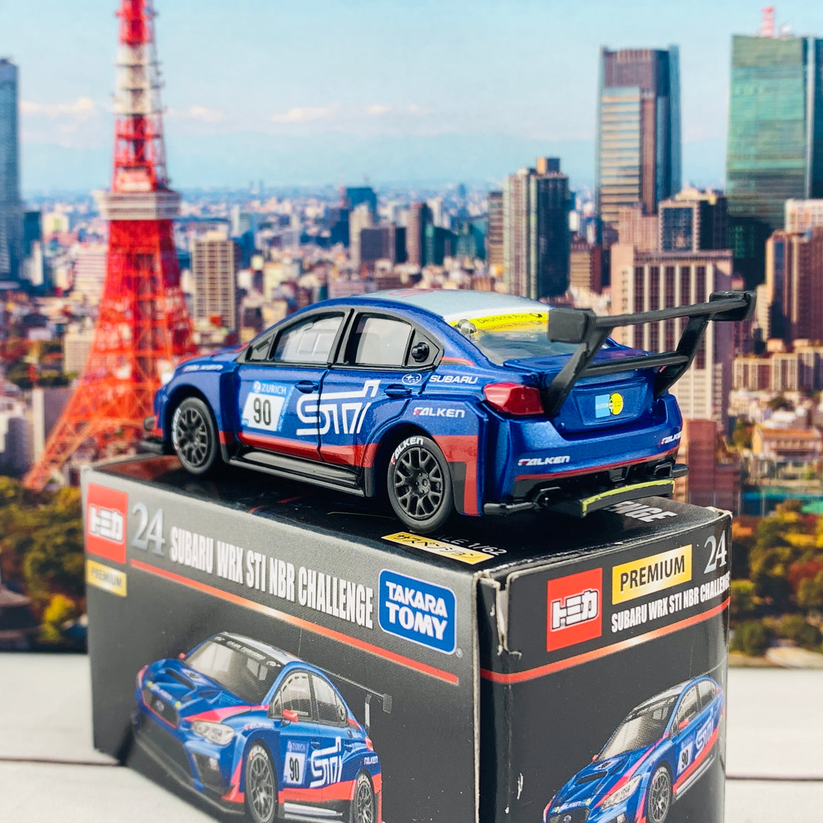 TOMICA PREMIUM 24 Subaru WRX STi NBR Challenge – Tokyo Station