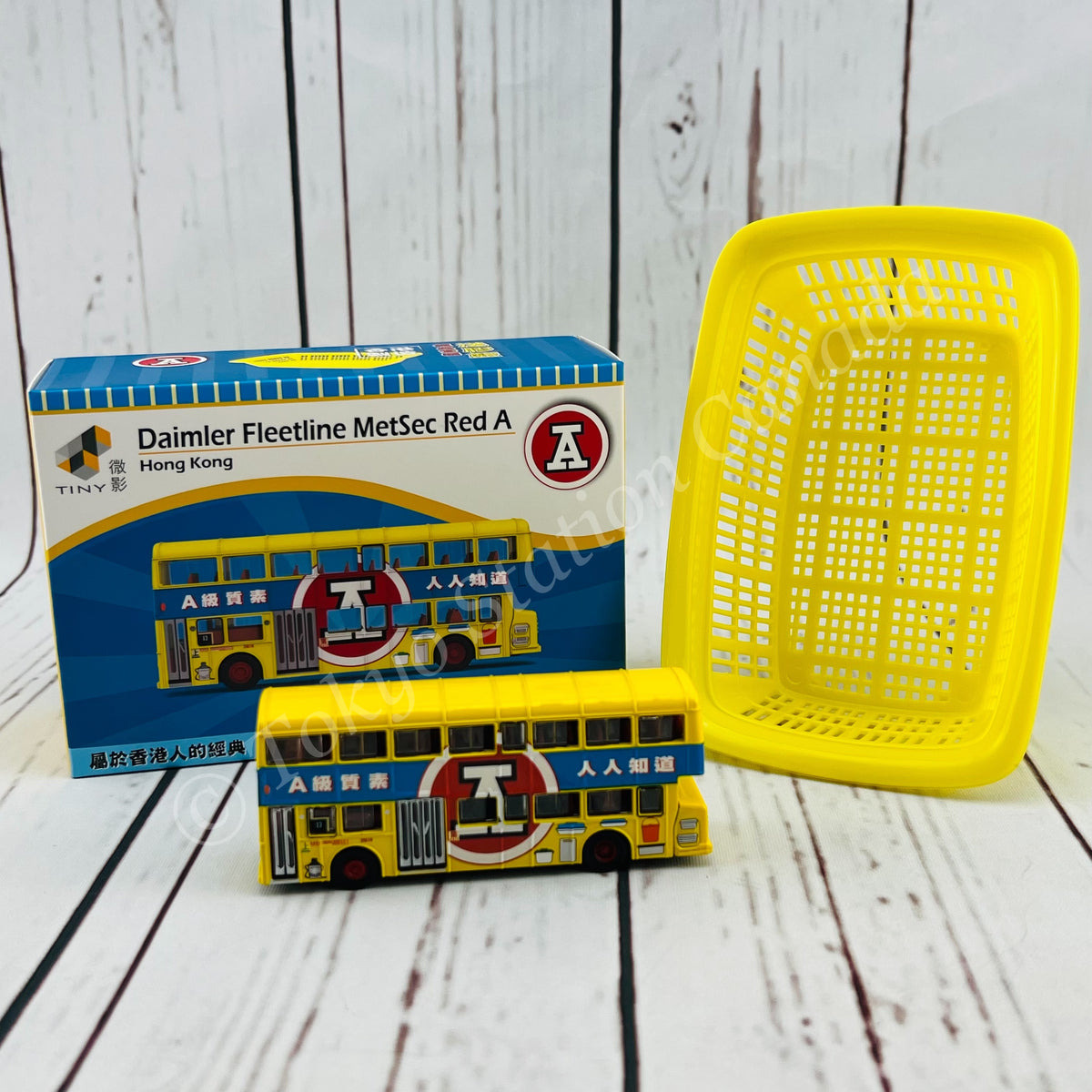 TINY 微影 Daimler Fleetline MetSec Red A 丹拿珍寶 (圓頂寶) 紅A (Choi Hung 13 彩虹) – Tokyo Station