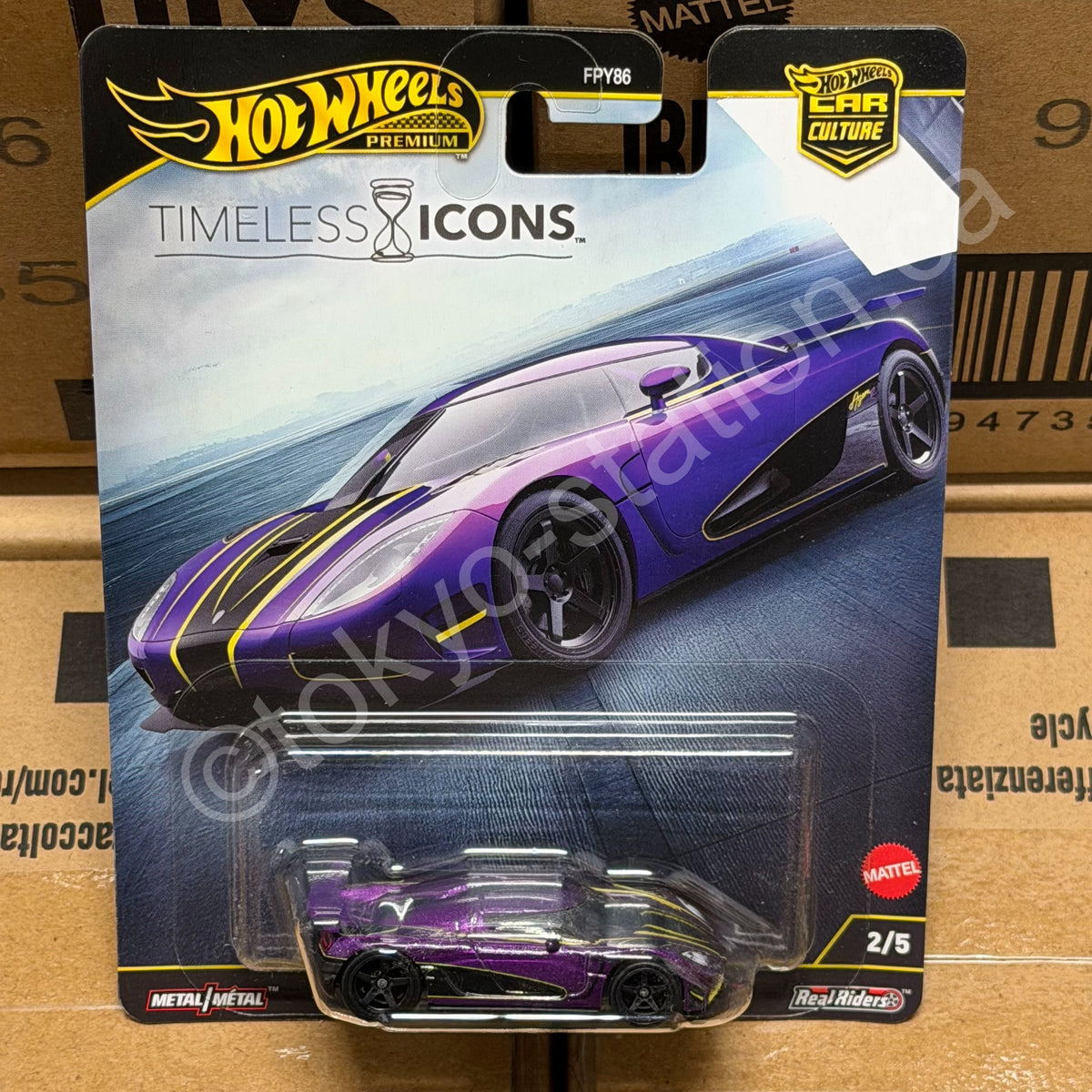 HOTWHEELS PREMIUM TIMELESS ICONS KOENIGSEGG AGERA R JBK93 – Tokyo Station