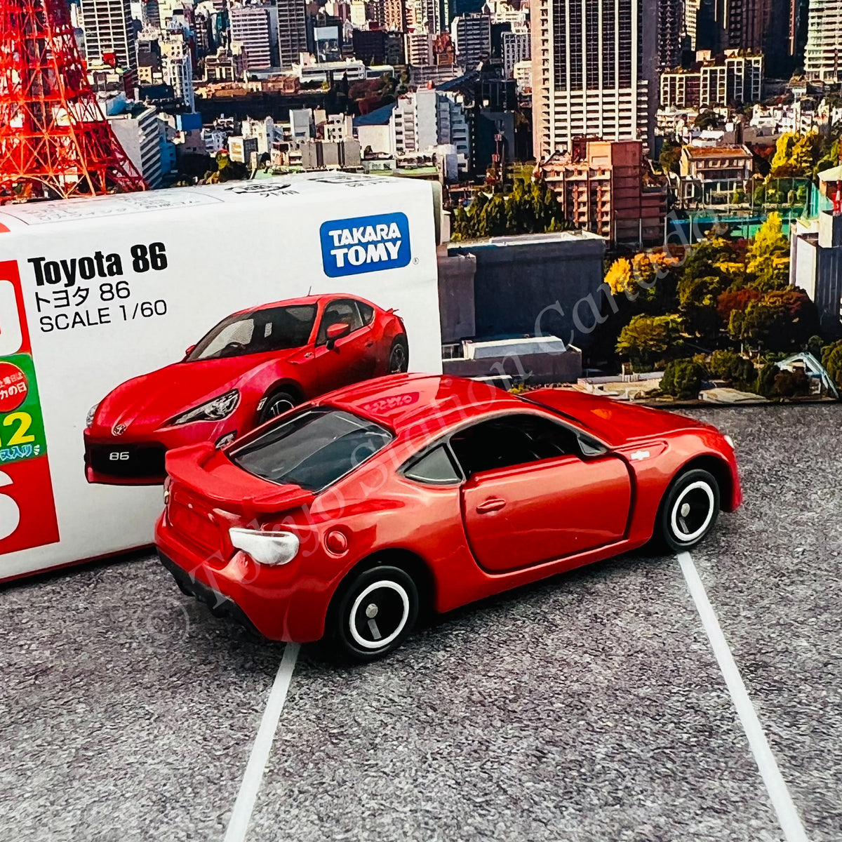 TOMICA Toyota 86 – Tokyo Station