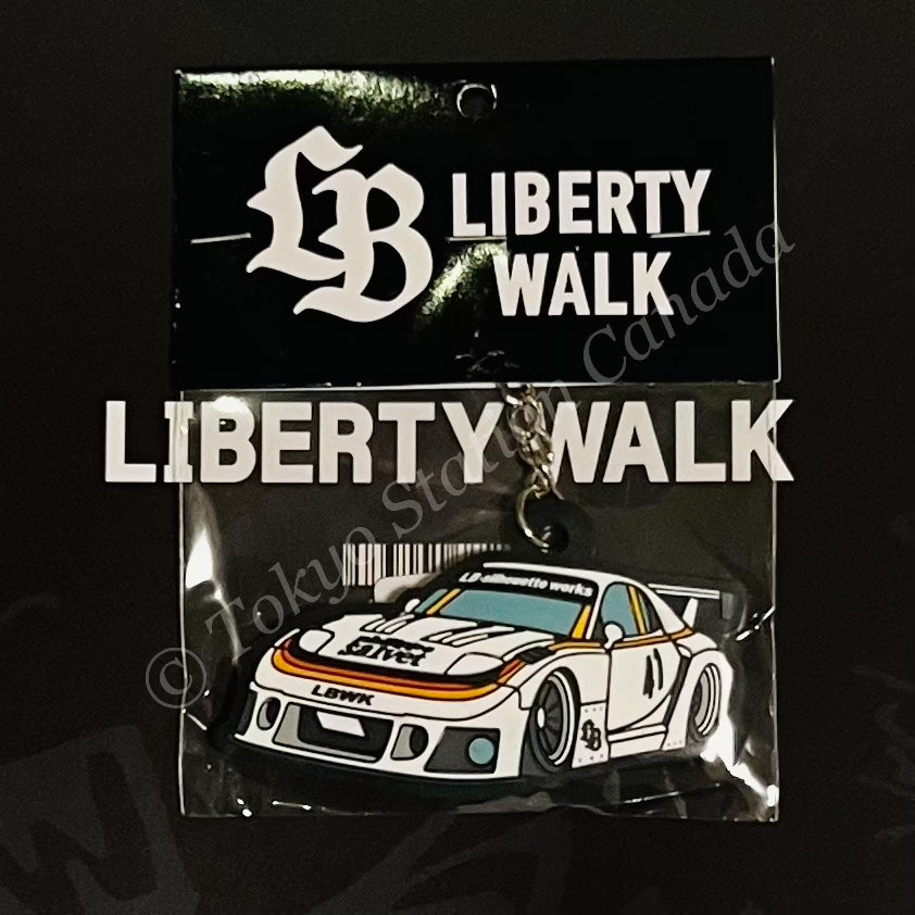 LIBERTY WALK JAPAN Rubber Keychain FD WHITE KY84-WH – Tokyo Station