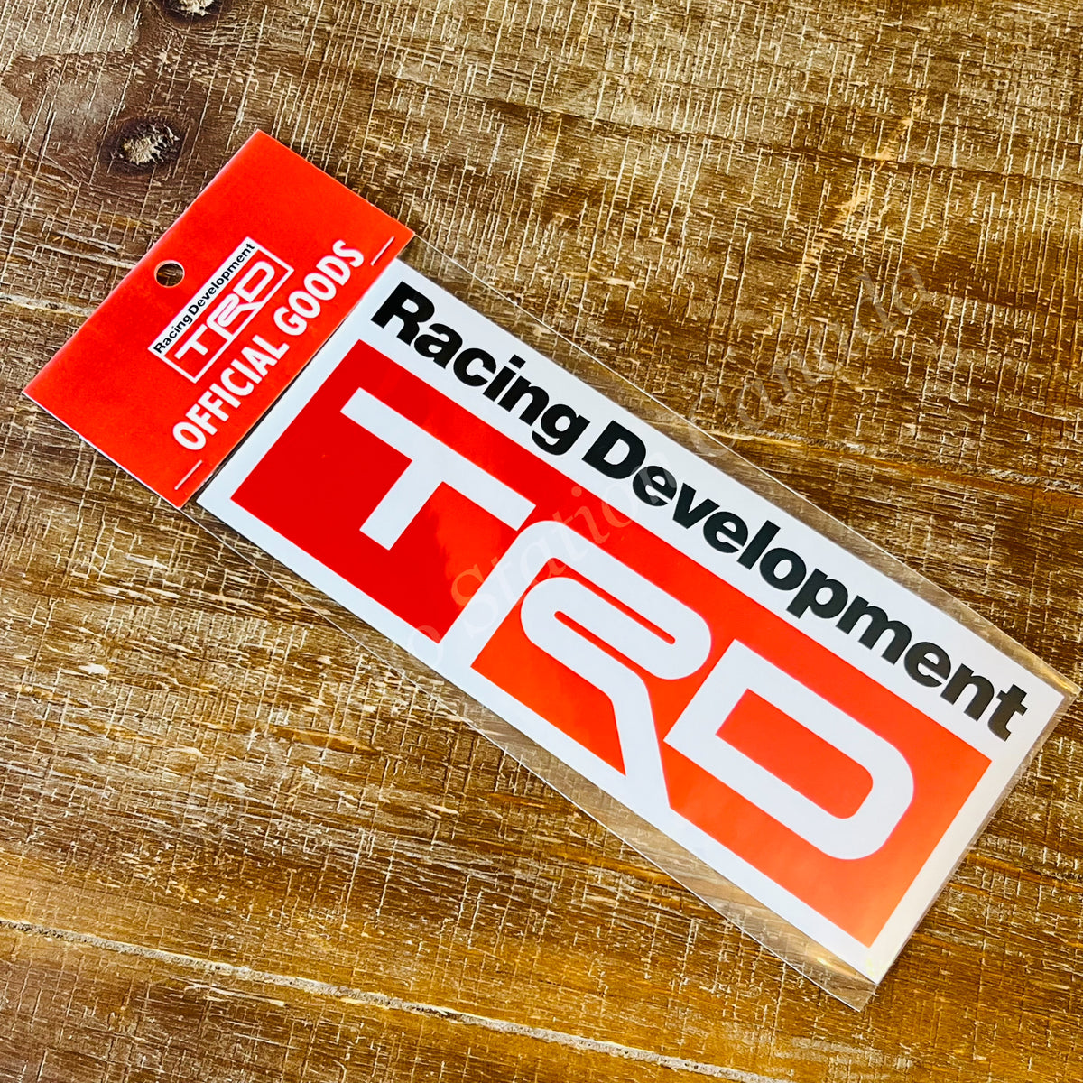 TRD STICKER B TYPE 19X7.8CM GOODS 08231-SP011-B3 – Tokyo Station