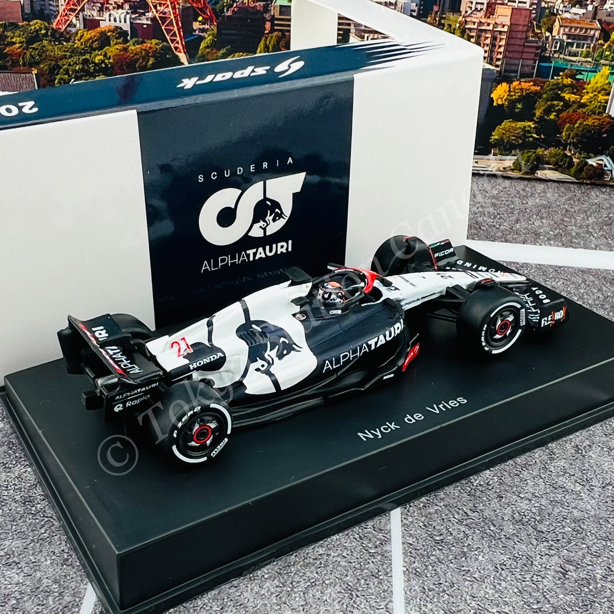 SPARKY 1/64 ALPHATAURI AT04 NO.21 SCUDERIA ALPHATAURI 2023 NYCK DE VRI ...