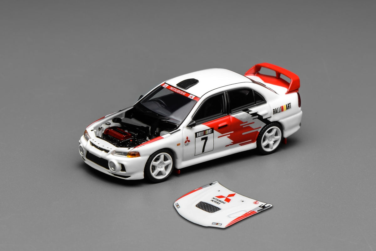 MOTORHELIX 1/64 Mitsubishi Lancer Evolution IV GSR HEC Hangzhou 2025 E ...
