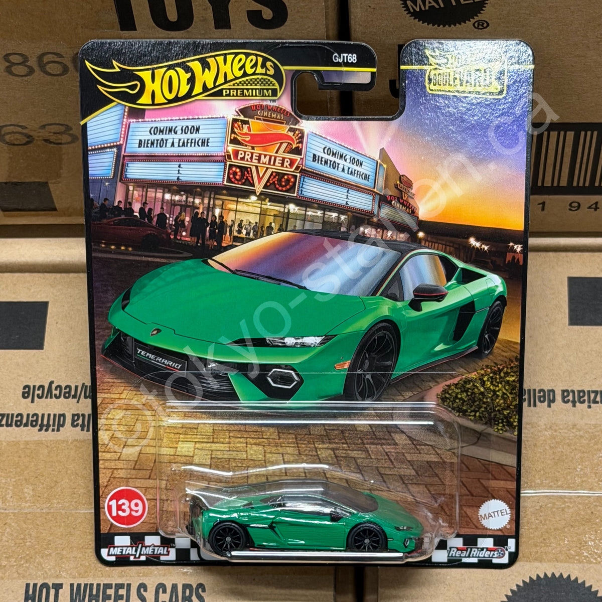 HOTWHEELS PREMIUM BOULEVARD LAMBORGHINI TEMERARIO JBL09 – Tokyo Station
