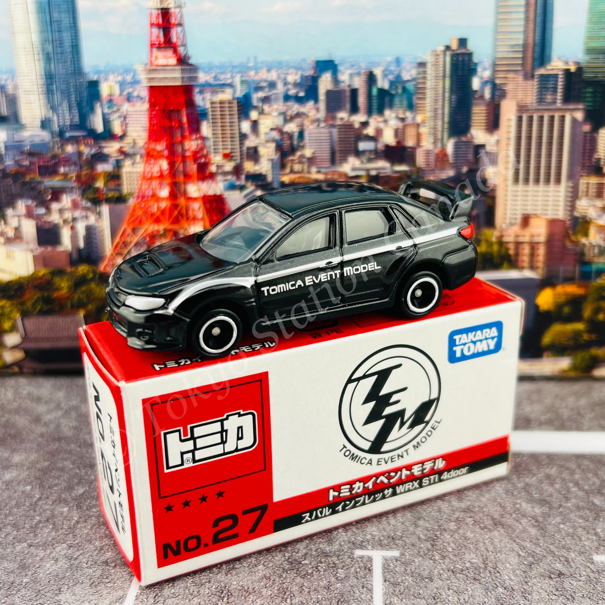 TOMICA EVENT MODEL NO.27 Subaru Impreza WRX STI 4 DOOR Black – Tokyo ...
