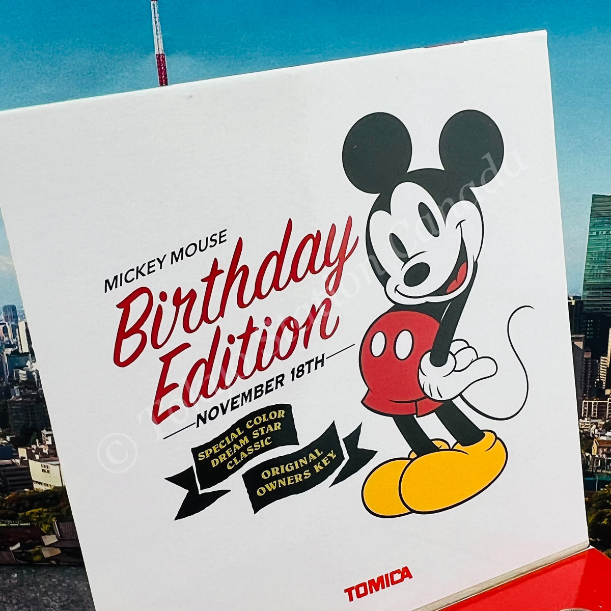 TOMICA Disney Motors Dream Star Classic Micky Mouse Birthday Edition ...