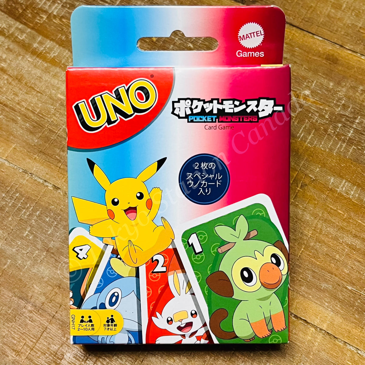 UNO Card Game x POCKET MONSTERS POKEMON 887961870329 – Tokyo Station