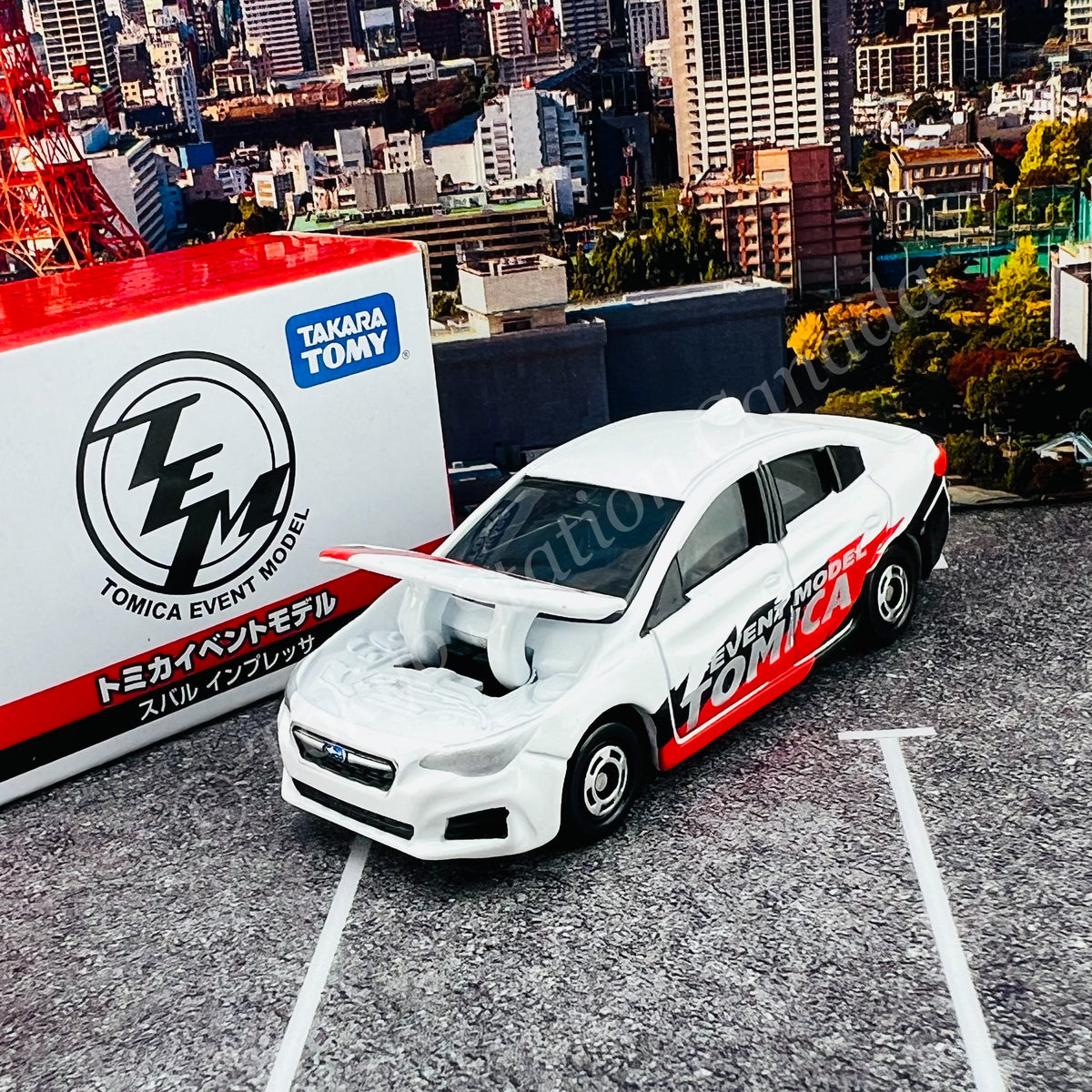Tomica Event Model No.15 Subaru Impreza – Tokyo Station