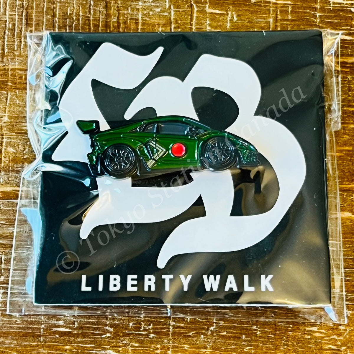 LIBERTY WALK JAPAN x Leen Customs Pin Badge - Aventador EVO ZERO Fight ...