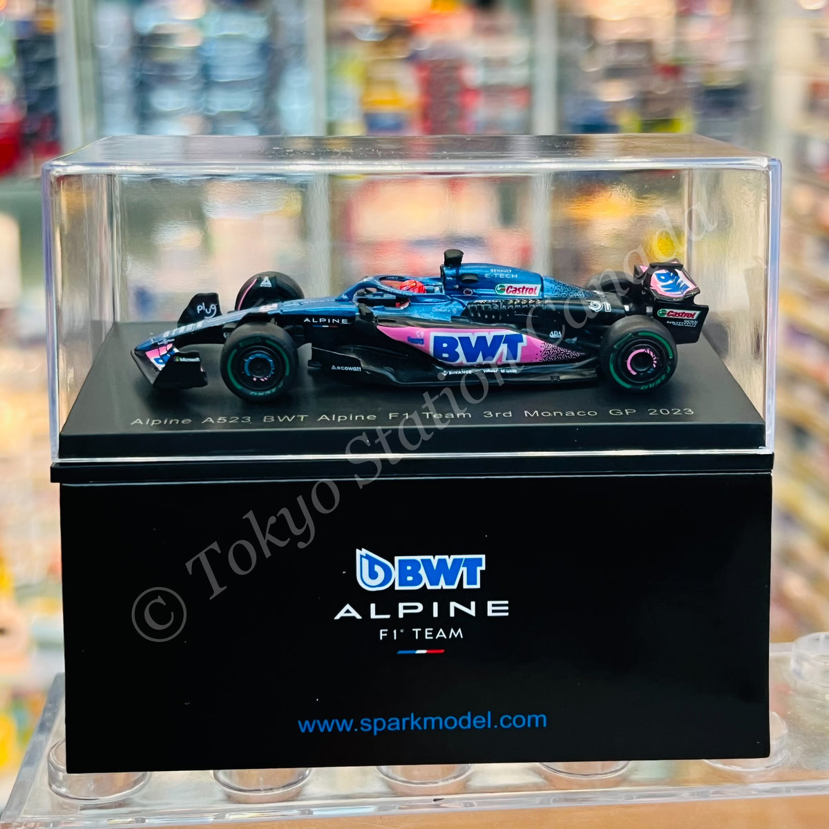 SPARKY 1/64 Alpine A523 No.31 BWT Alpine F1 Team 2023 Esteban Ocon Y28 ...