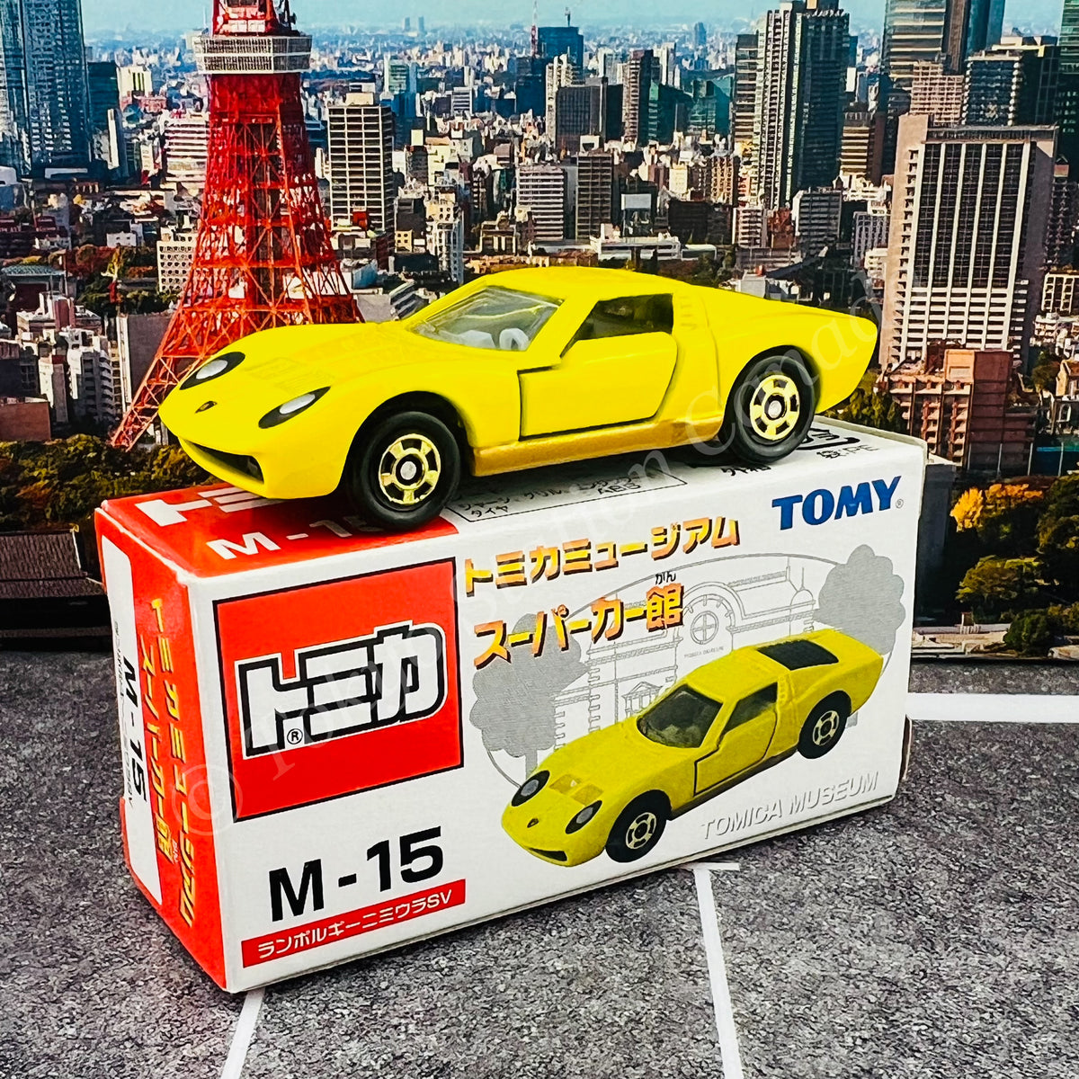 TOMY Tomica Museum Super Car Museum Lamborghini Miura SV M-15 – Tokyo ...