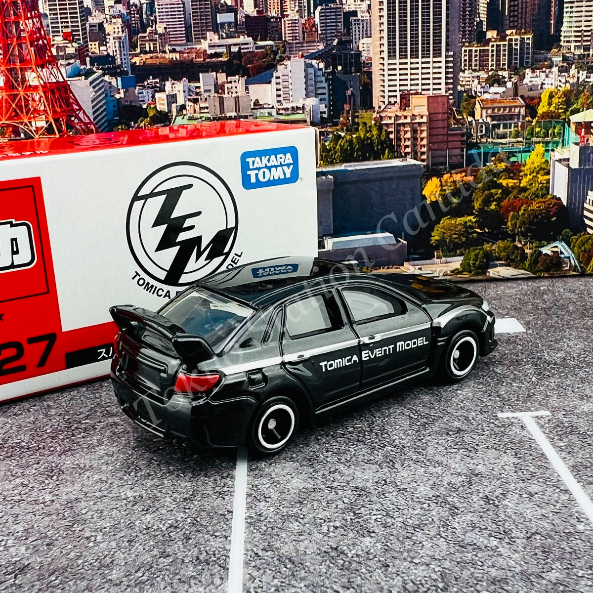 TOMICA EVENT MODEL NO.27 Subaru Impreza WRX STI 4 DOOR Black – Tokyo ...