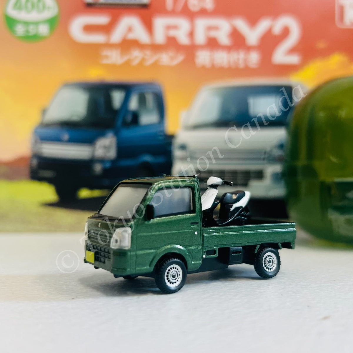TOYS CABIN Capsule 1/64 SUZUKI CARRY 2 - GREEN – Tokyo Station