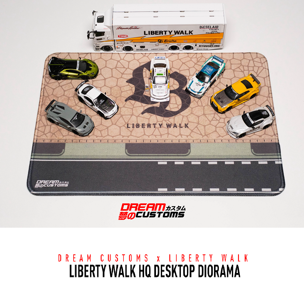 DREAM CUSTOMS Desktop Diorama 350mmx 250mm with LB Logo S12 – Tokyo Station