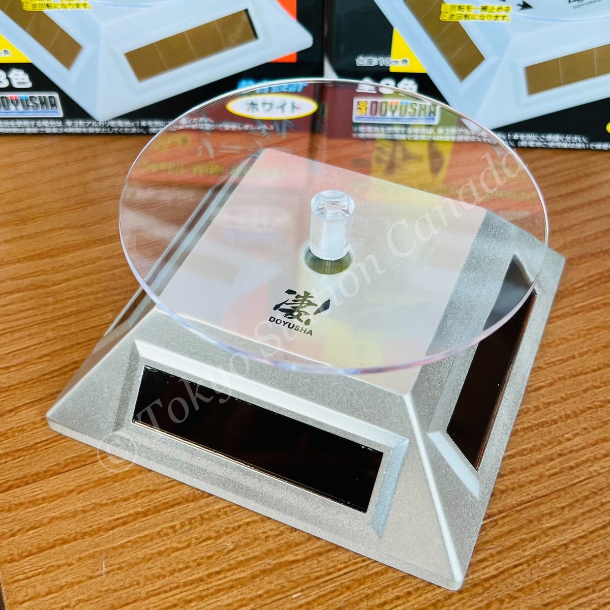 DOYUSHA The Solar Powered Turntable - Silver SG-SLTT-3SV – Tokyo Station