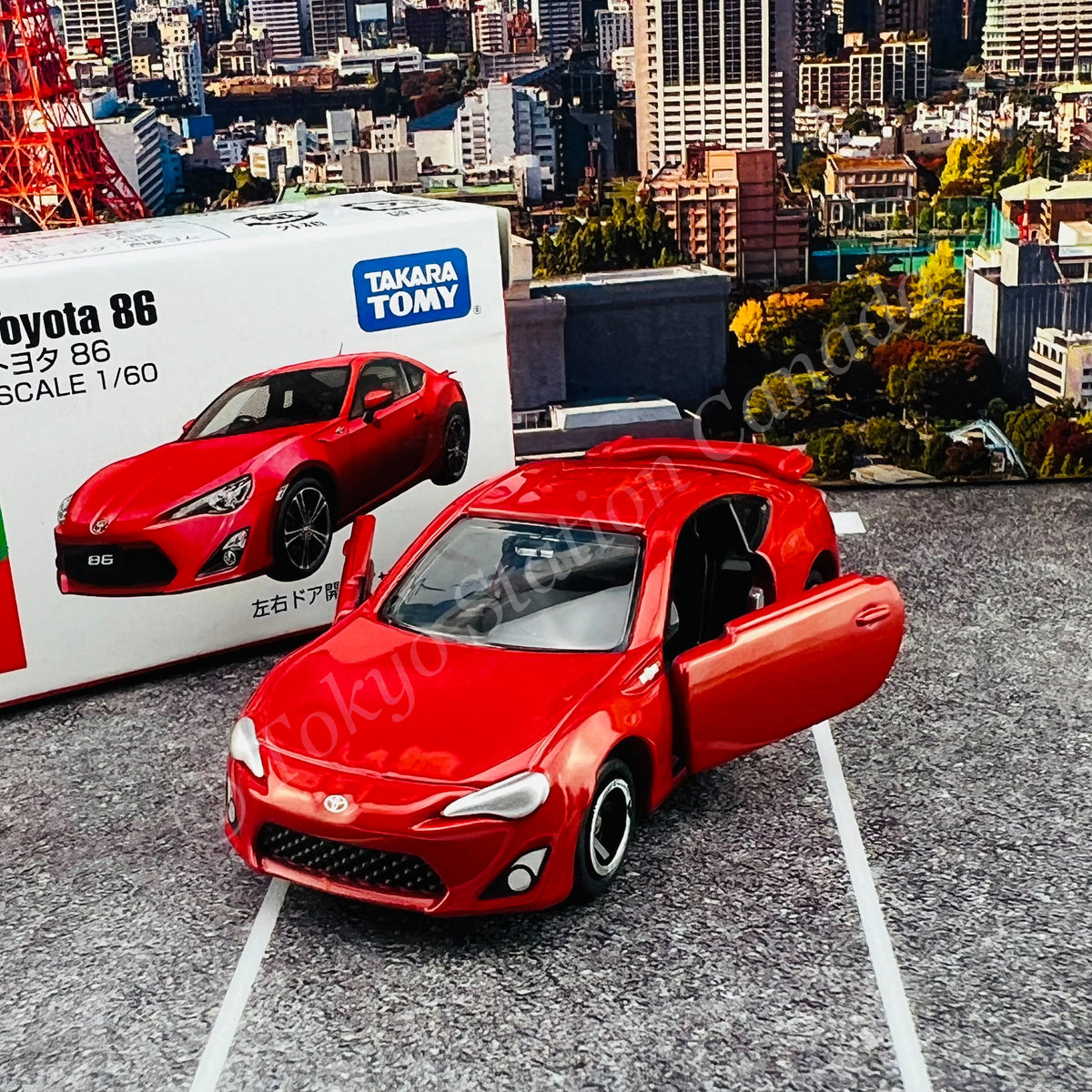 TOMICA Toyota 86 – Tokyo Station