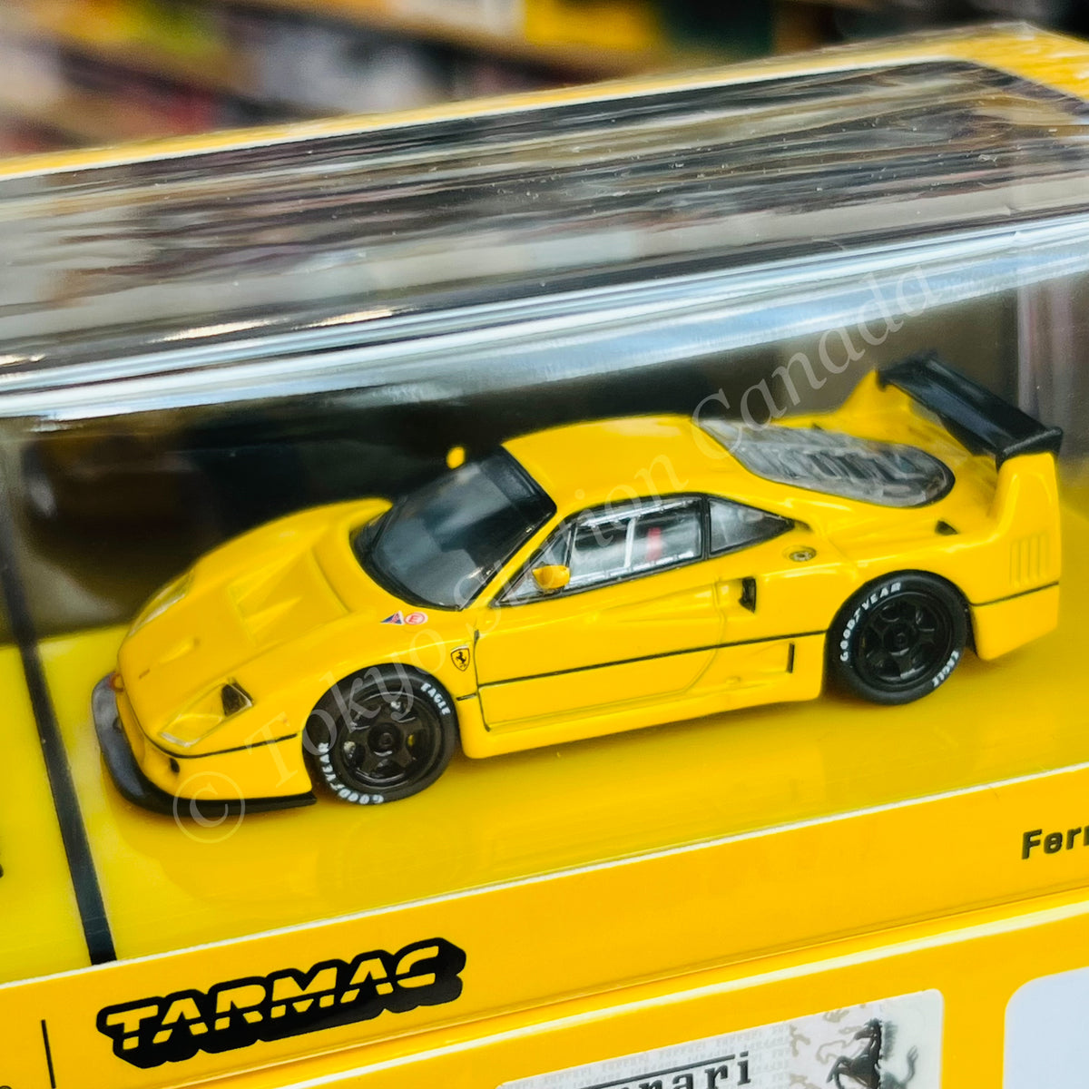Tarmac Works ROAD64 1/64 Ferrari F40 LM Yellow T64R-075-YL – Tokyo Station