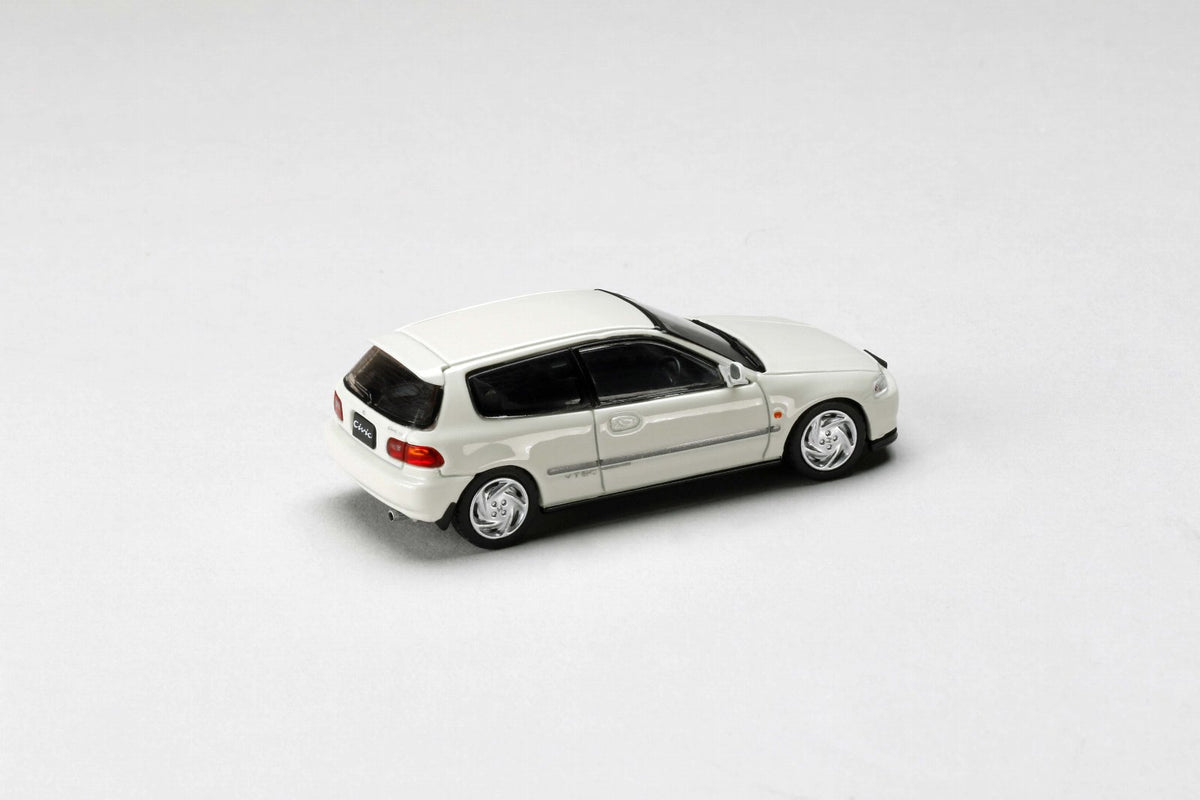 JDM64 by HOBBY JAPAN 1/64 Honda CIVIC (EG6) SIR-Ⅱ - Frost White HJDM00 ...