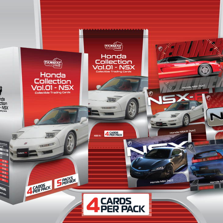 TARMAC WORKS Tarmac Cards Honda Collection Vol.01 - NSX TC-HONC-01-PAC ...