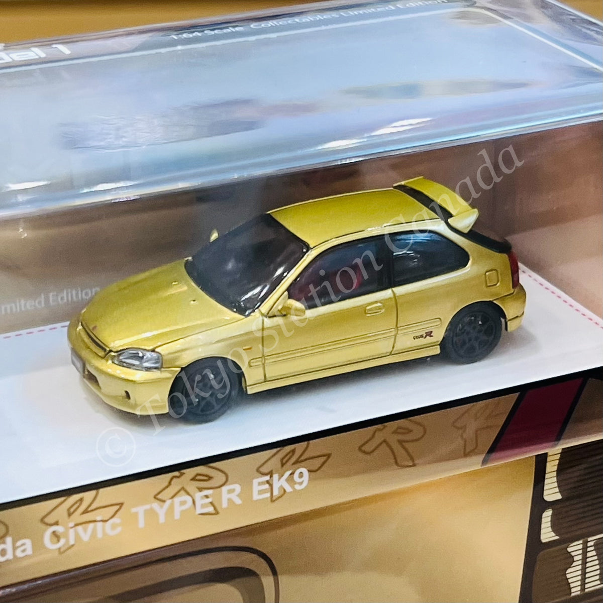 MODEL 1 1/64 Honda Civic Type R EK9 Custom Colour Gold C33302 – Tokyo ...