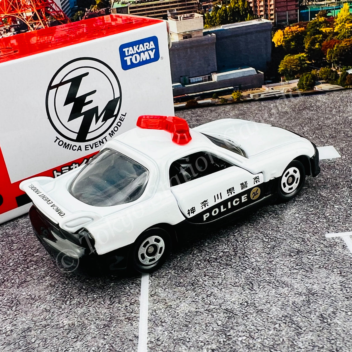 Tomica Event Model No. 8 Mazdz RX7 Kanagawa Perfecture Police Car ...