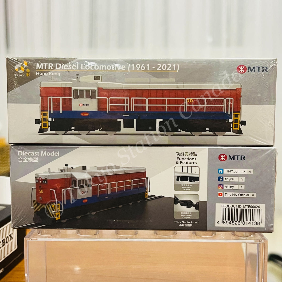 TINY 微影 MTR Diesel Locomotive (1961-2021) East Rail Line MTR00026 ...