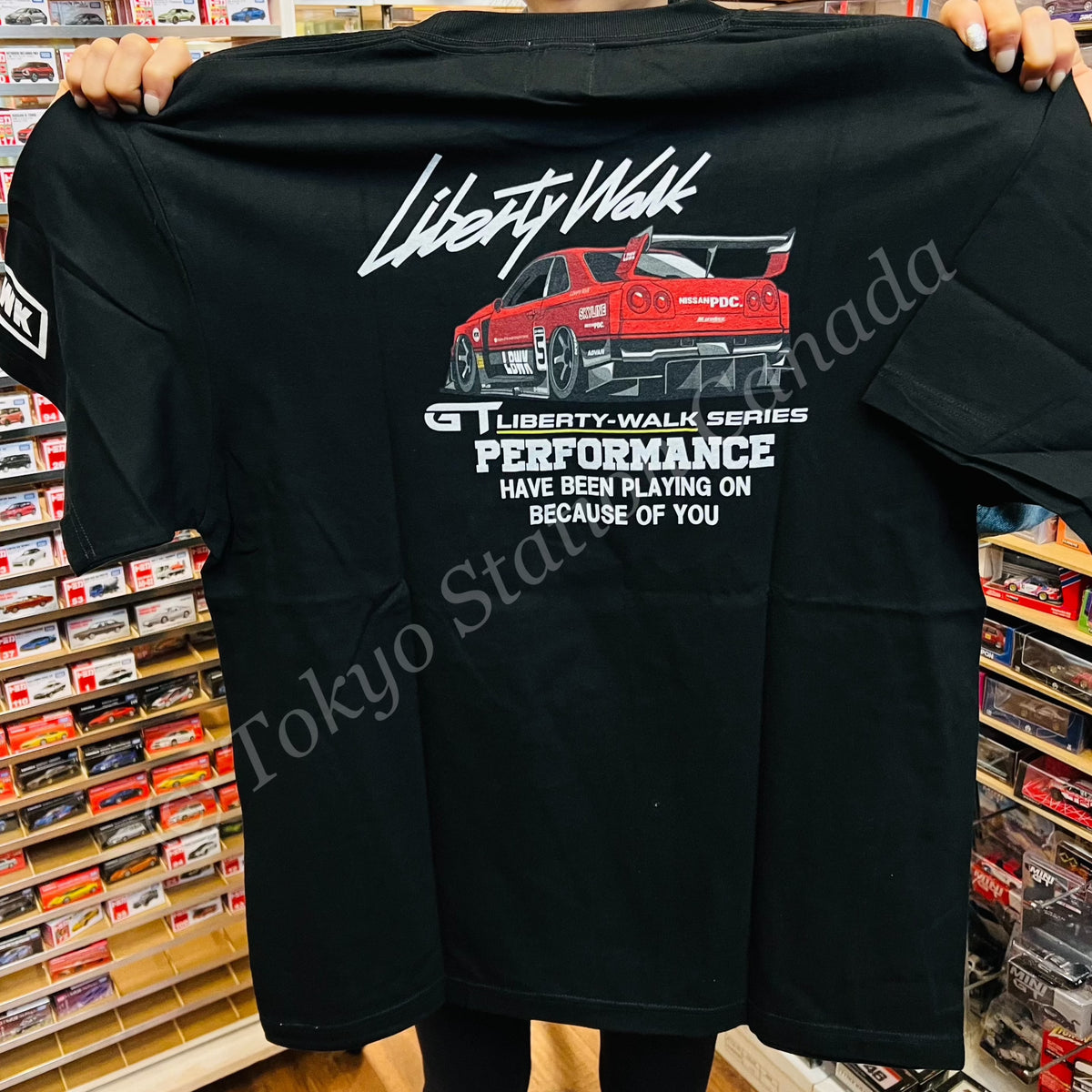 LIBERTY WALK JAPAN LBWK ER3 Tee Black T252-BKXL – Tokyo Station