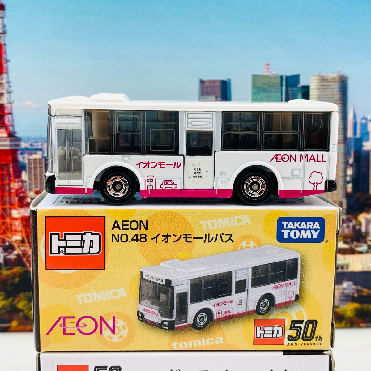 Tomica AEON NO. 48 Aeon Mall Bus 4904810143055 – Tokyo Station