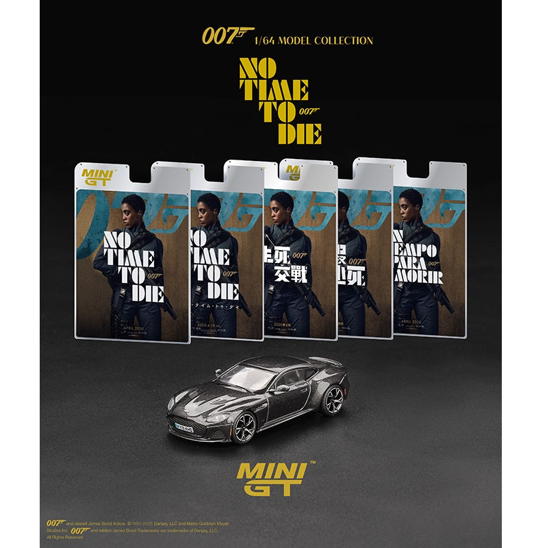 PREORDER MINI GT 1/64 Aston Martin DBS James Bond 007 ” No Time To Die ...