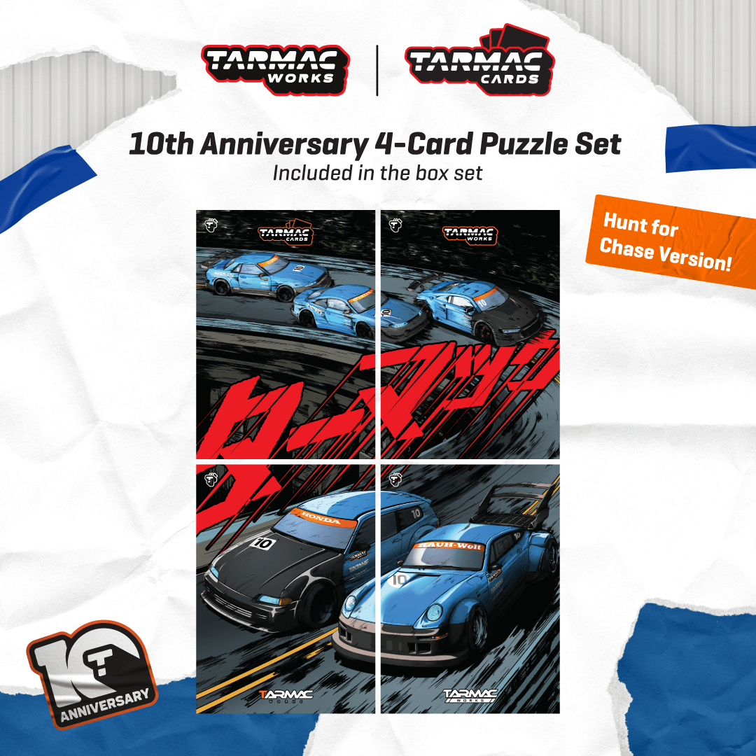 PREORDER TARMAC WORKS 1/64 Tarmac Works 10th Anniversary Box Set 5 Mod ...