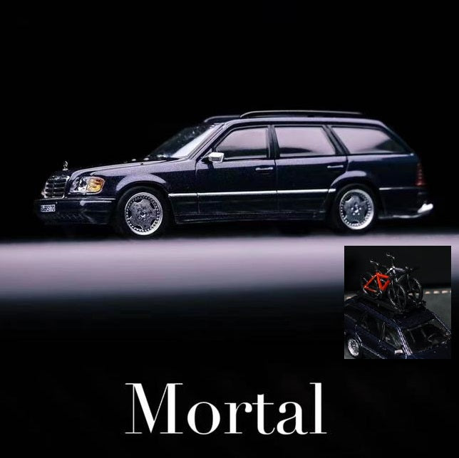 MORTAL 1/64 Marcedes-Benz Wagon S124 - Blue – Tokyo Station