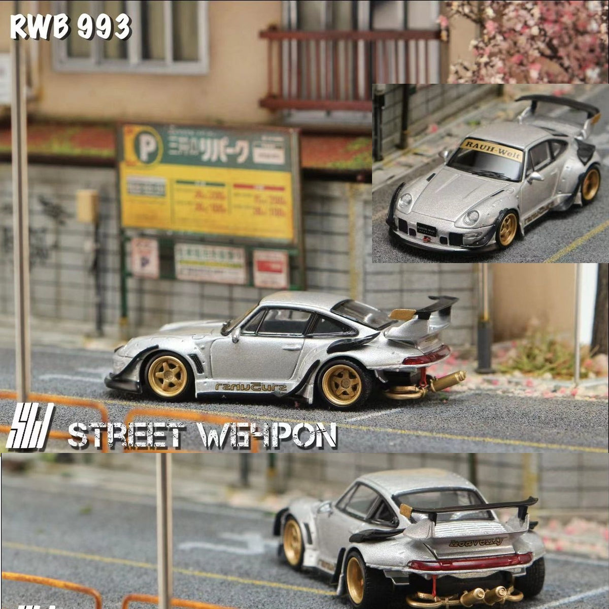 Street Weapon 1/64 RWB 993 Heavenly – Tokyo Station