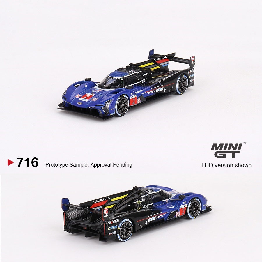 MINI GT 1/64 Cadillac V-Series.R #2 Cadillac Racing 2023 Le Mans 24 Hr ...