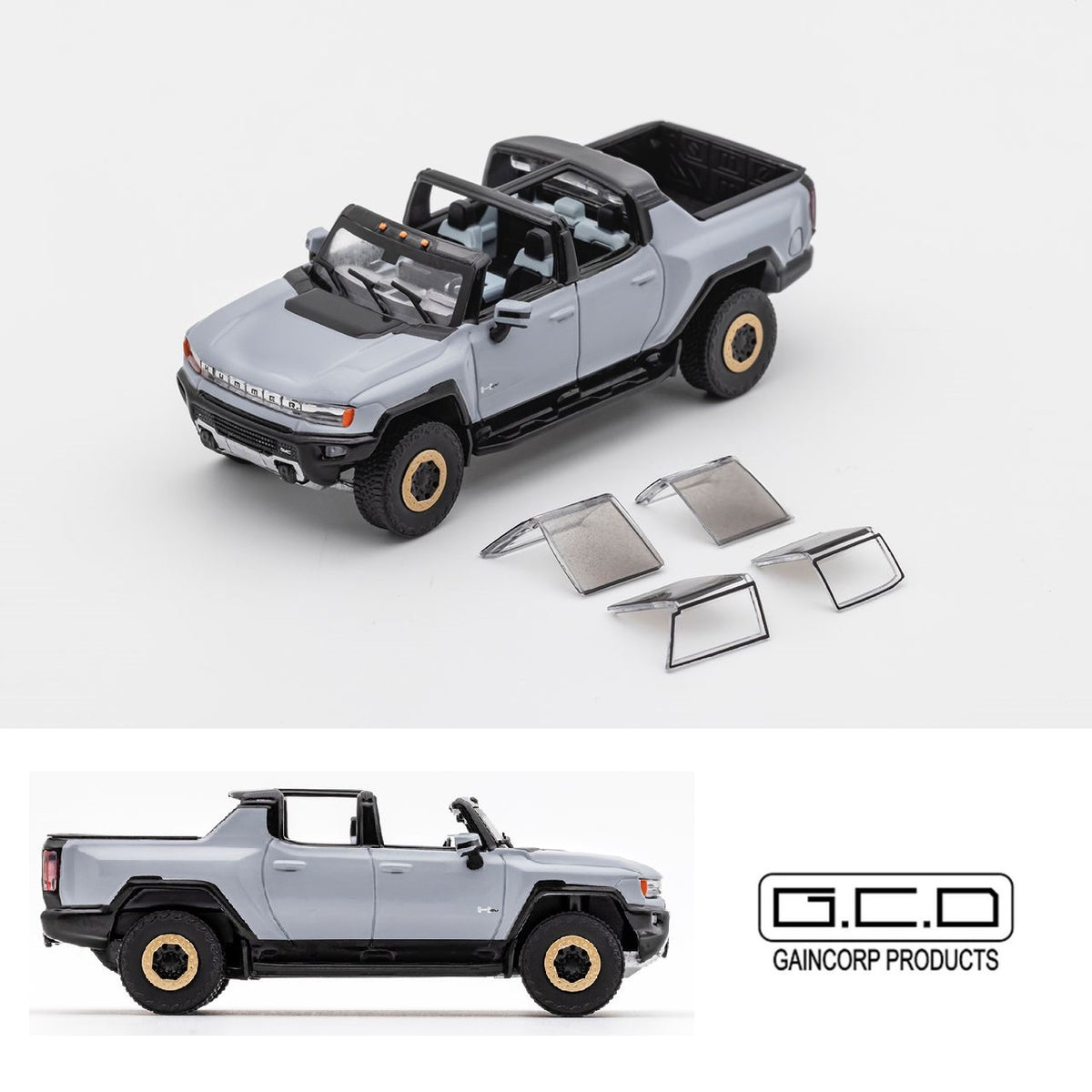 GCD 1/64 Hummer EV Pickup Grey KS-038-218 – Tokyo Station