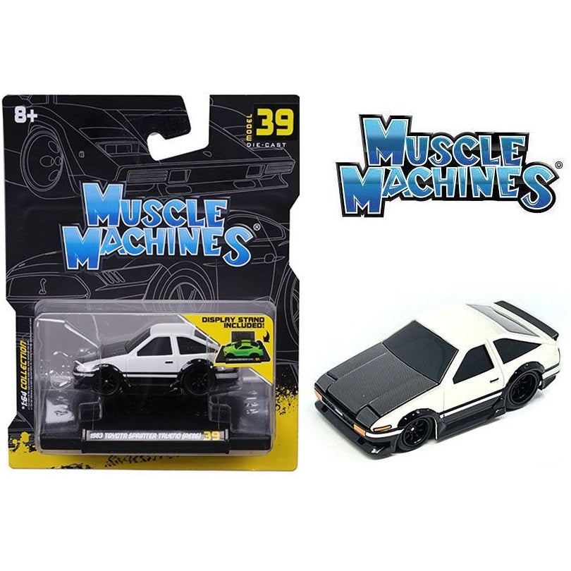 PREORDER Muscle Machines 1/64 1983-85 Toyota Sprinter Trueno (AE86) Li ...