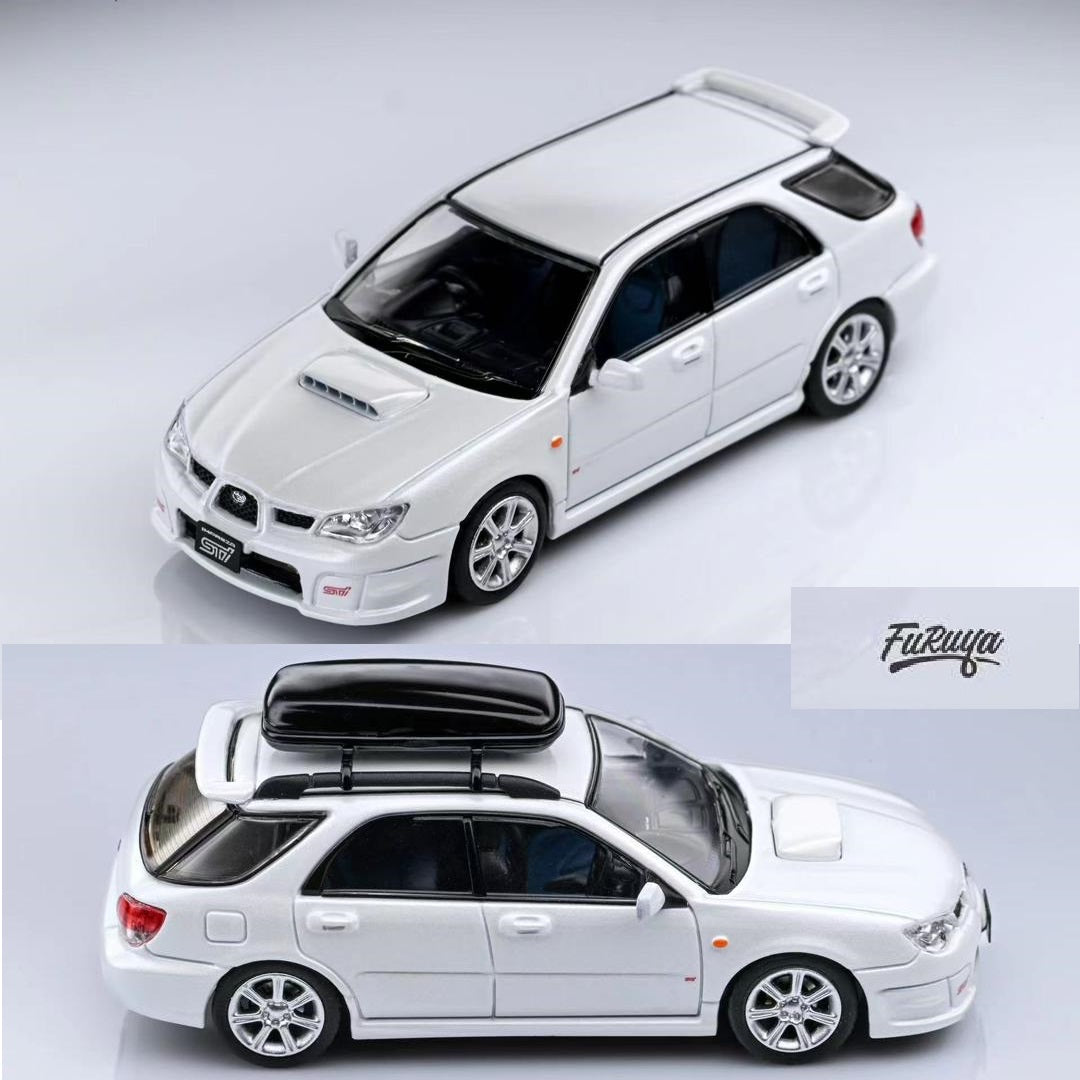 Furuya 1/64 Subaru Impreza WRX STi Version 9 Wagon - Pearl White ...