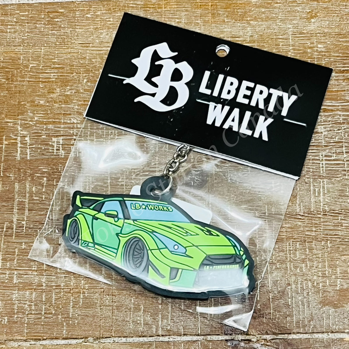 LIBERTY WALK JAPAN Rubber Keychain GTR Green KY74-GN – Tokyo Station