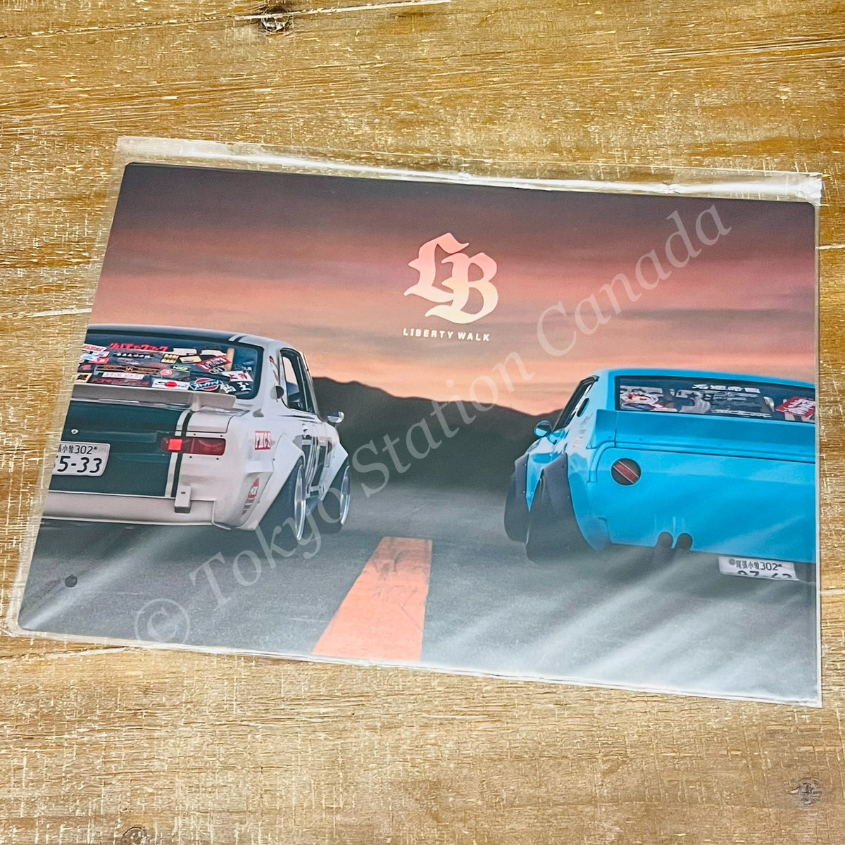 LIBERTY WALK JAPAN LIBERTY WALK Plastic Sheet LB- WORKS HAKOSUKA & KEN ...