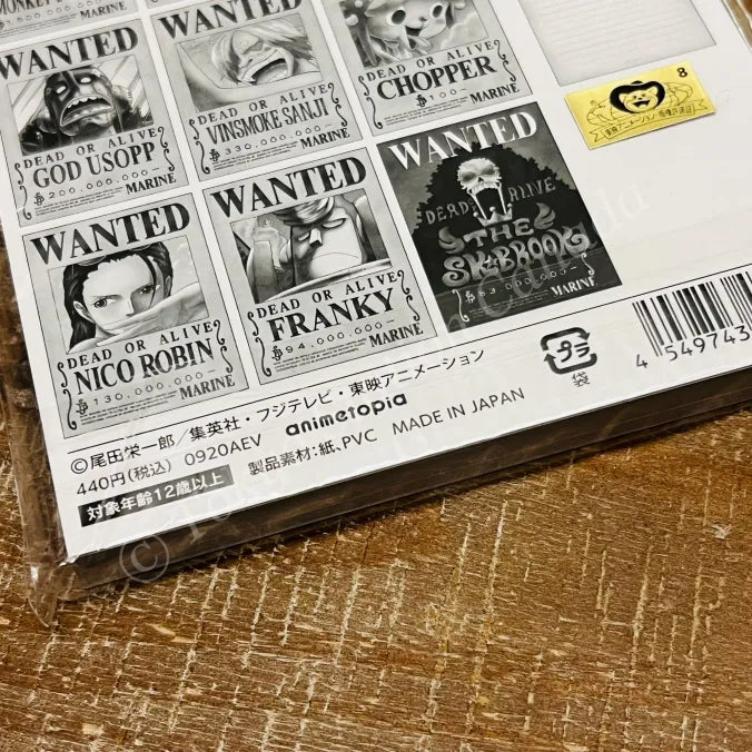 One Piece Monkey D Luffy Cover Notebook – Tokyo Station