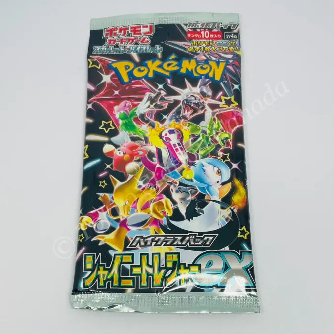 Japanese Scarlett & Violet Shiny Treasure ex sv4a Booster Pack Pokemon ...