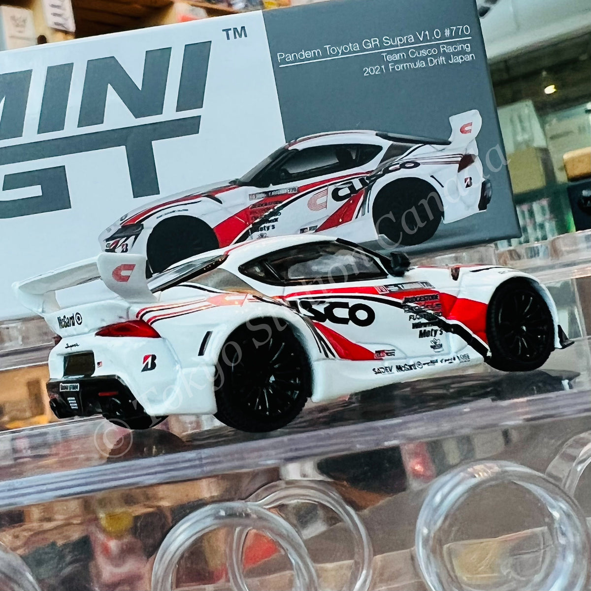 MINI GT 1/64 Pandem Toyota GR Supra V1.0 #770 Team Cusco Racing 2021 F ...