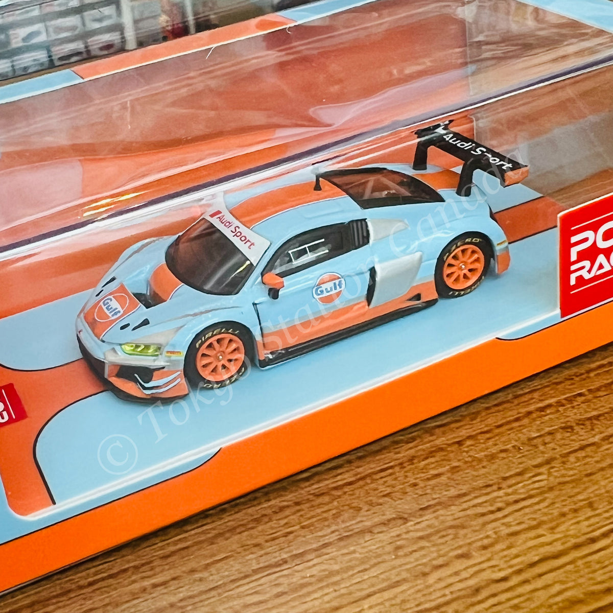 POPRACE 1/64 Audi R8 LMS EVO2 GULF PR64-R8EV-GULF – Tokyo Station