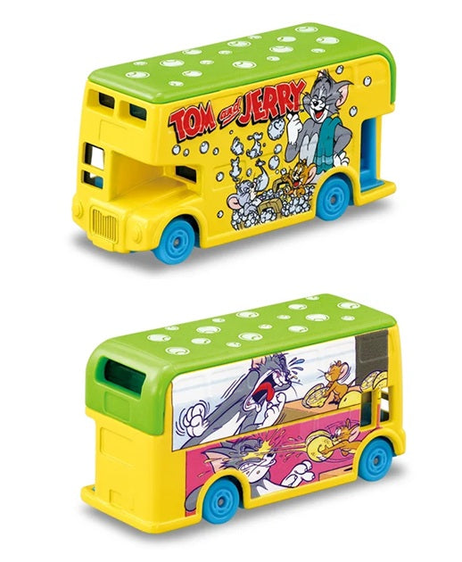 Dream TOMICA SP Tom and Jerry Wrapping Bus (Yellow) – Tokyo Station